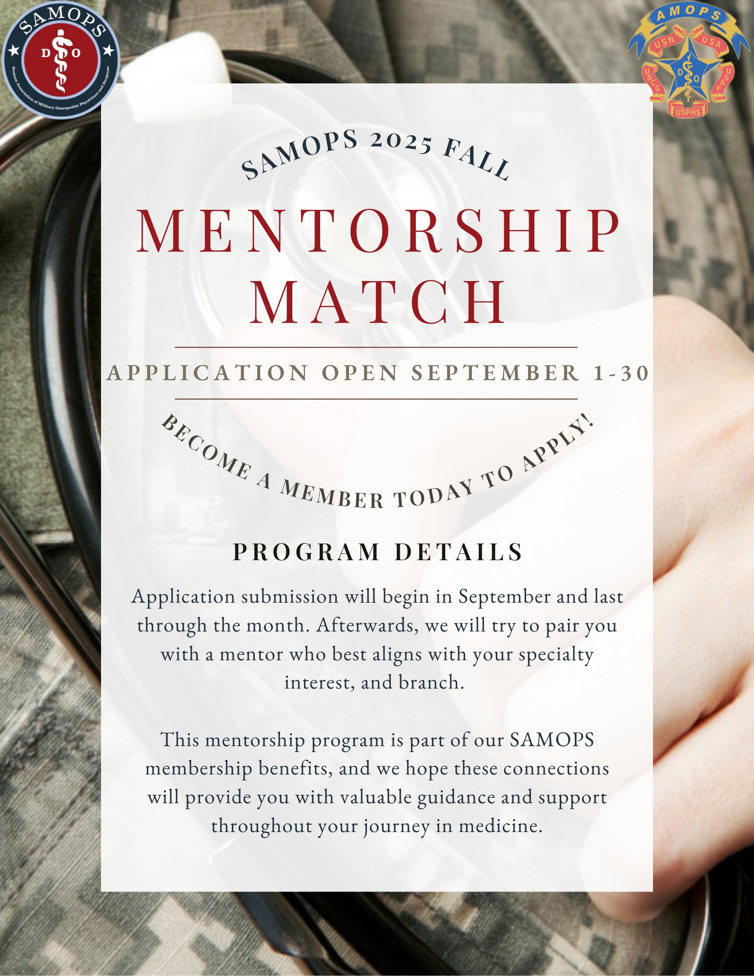 AMOPS MENTOR PROGRAM